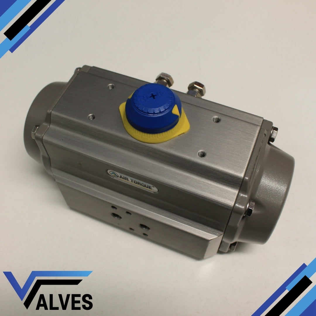 Air Torque Double Acting Pneumatic Actuator | 90° Rotary Rack & Pinion ...