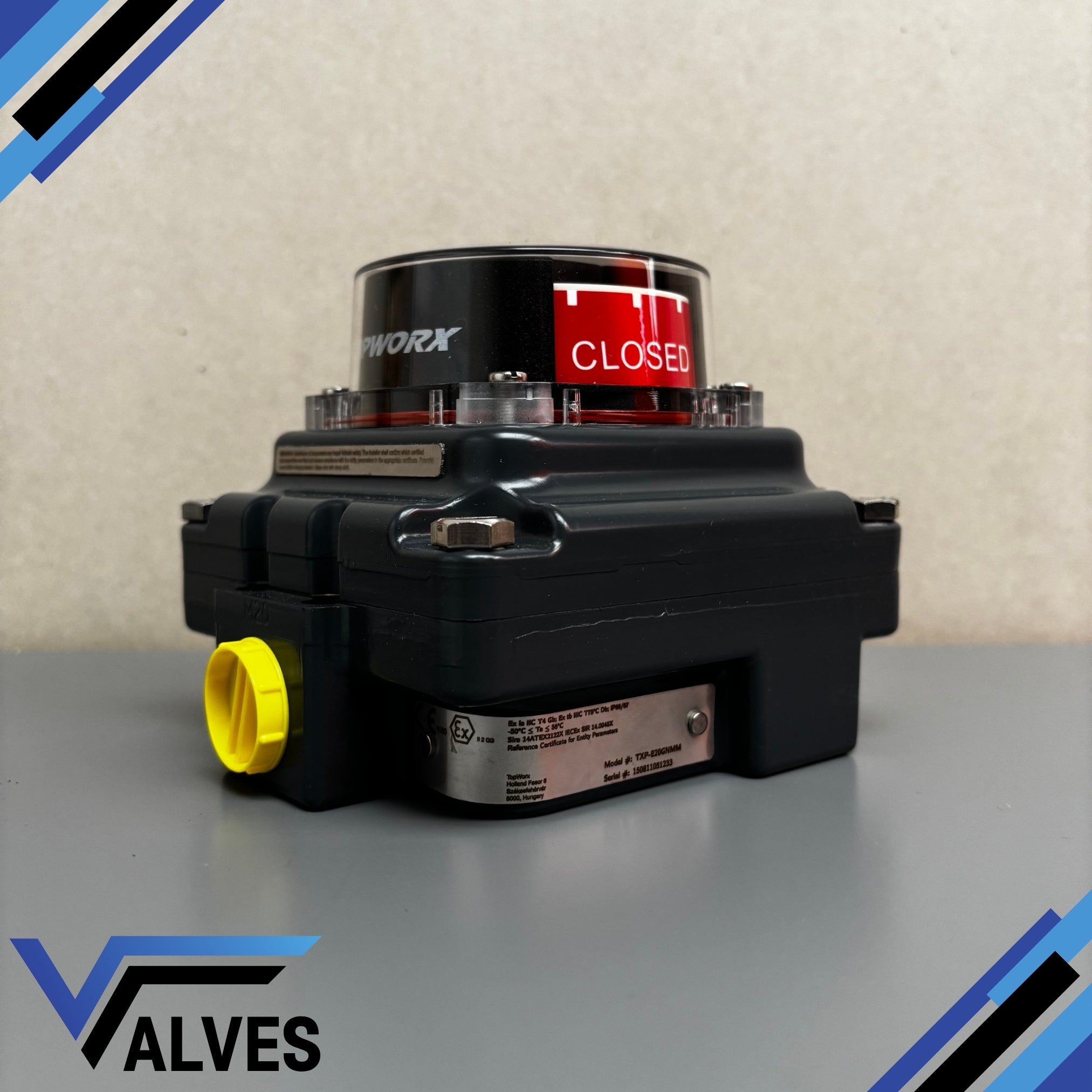 TopWorx TXP-E20GNMM Limit Switch Box | Intrinsically Safe Valve ...