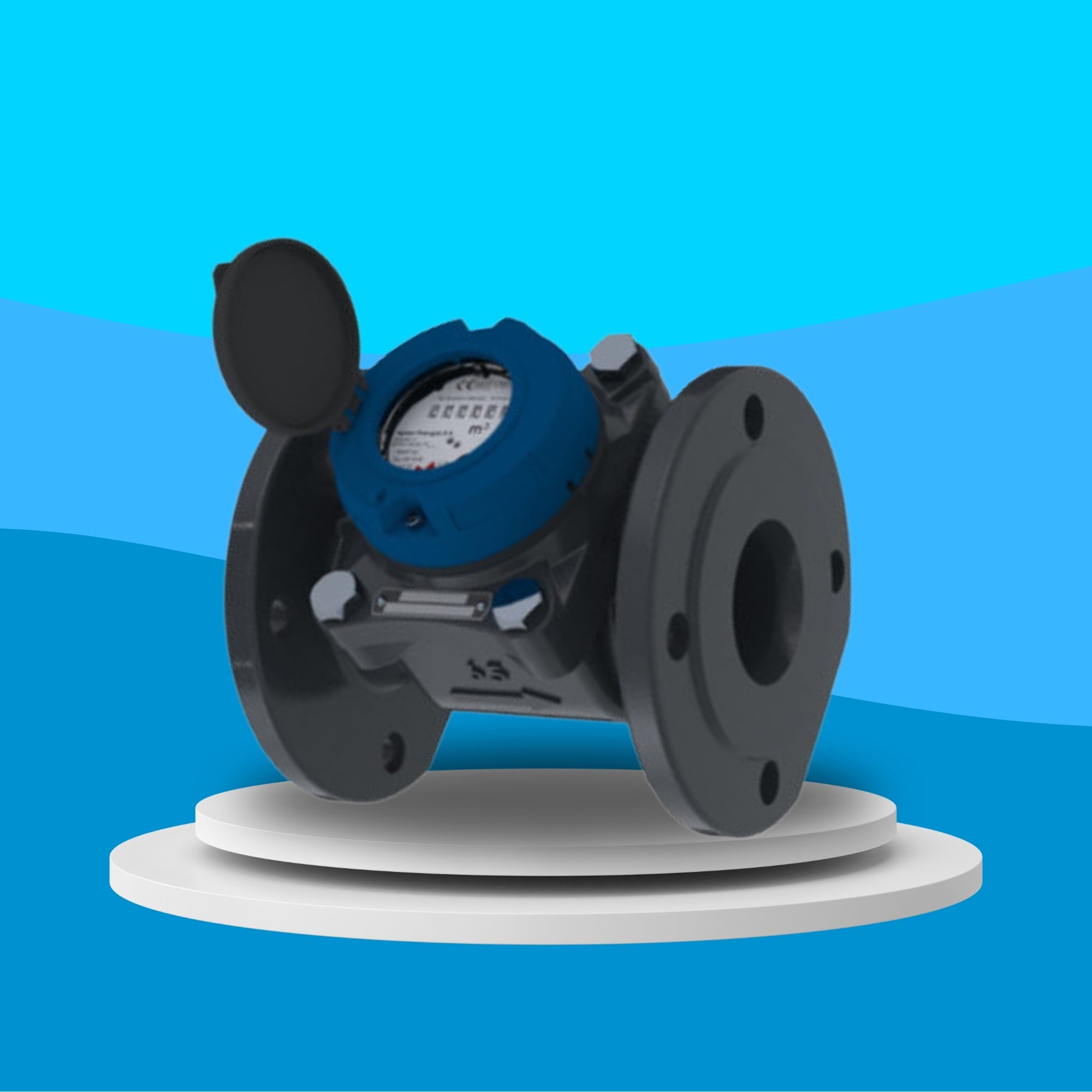 WRAS Approved Flanged PN16 Water Meter | Dry Dial Design | Buy Now ...